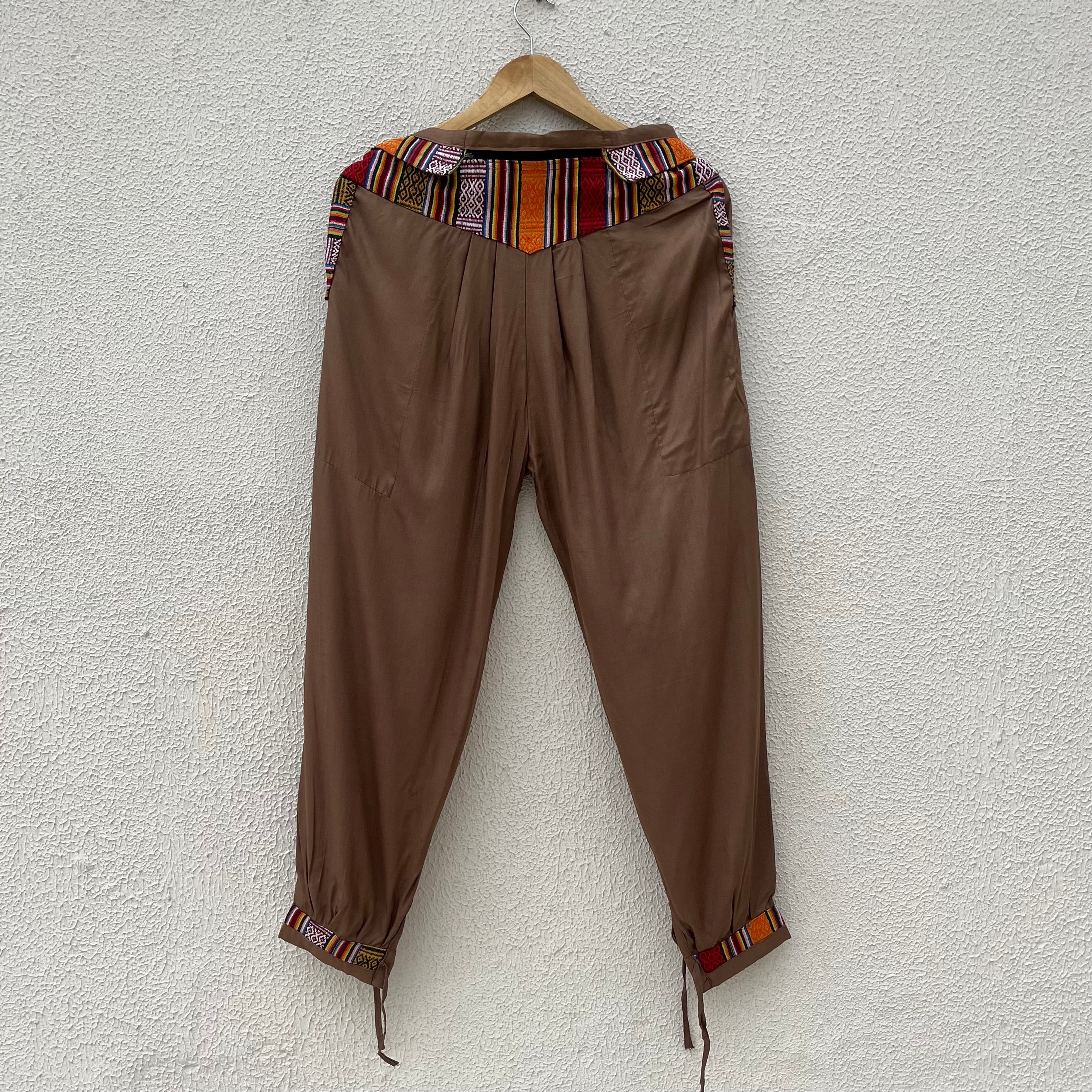 Nepali Pants - Brown – The Nomad Vibes
