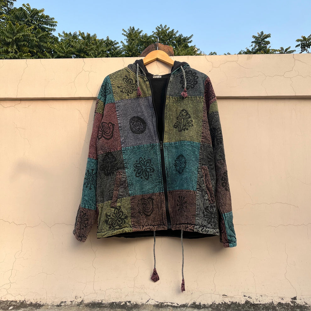 Pahadi Nepali Jacket - Multicolour – The Nomad Vibes